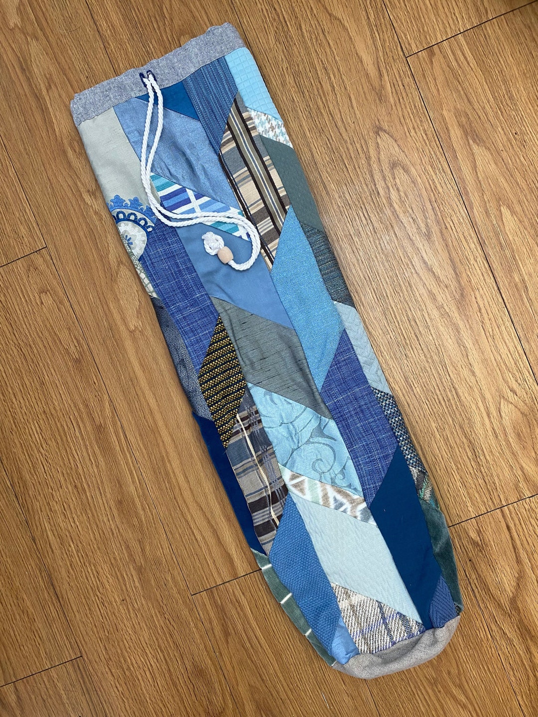 100% Repurposed & Recycled Yoga Mat Bag | Eco-friendly Yoga Bag ...