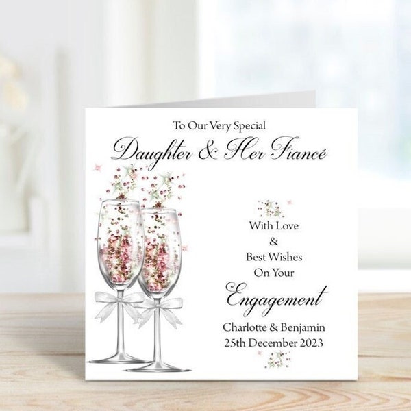 Engagement Card - Etsy