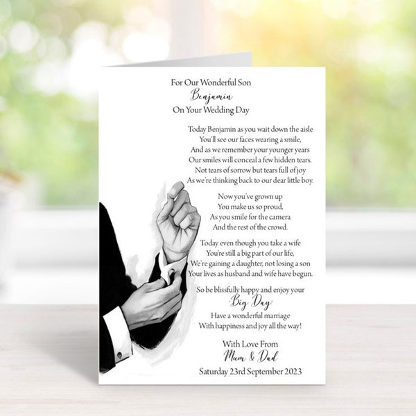 Wedding Card - Etsy