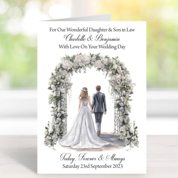 Wedding Card - Etsy