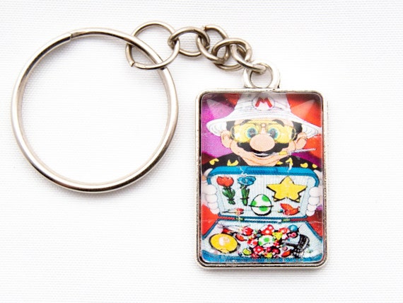 Mario Hunter S. Thompson LSD Blotter Art Keychain - Etsy