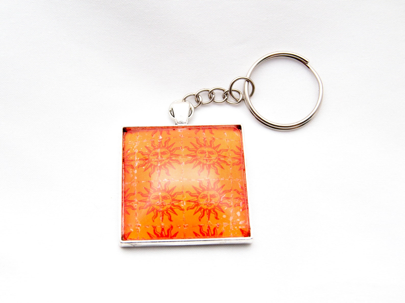 Orange Sunshine LSD Blotter Art Keychain Psychedelic Trippy Art 90s ...