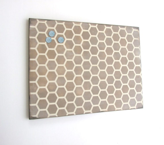 Large Magnetic Memo Board Custom Painted Canvas Magnet Board - Etsy