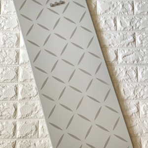 Long & Narrow Magnet Board - Custom Painted Bulletin Board - Skinny ...