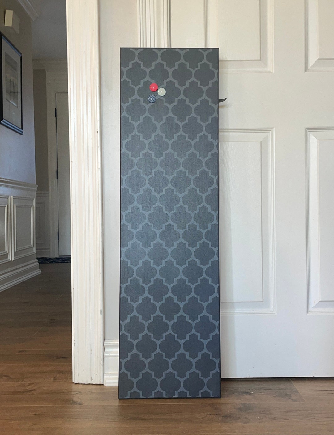 Long & Narrow Magnet Board, Skinny Patterned Memo Board, YOU PICK ...