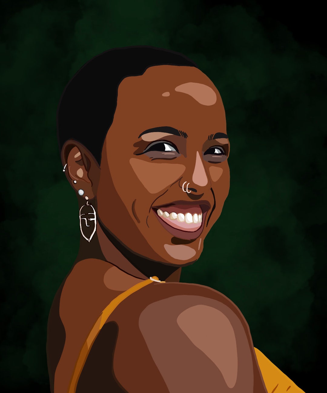 Custom Portrait, Cartoon Portrait, Digital Portrait, Personalized ...