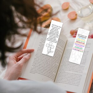 Printable Girl Scout Law Coloring Bookmark - Etsy