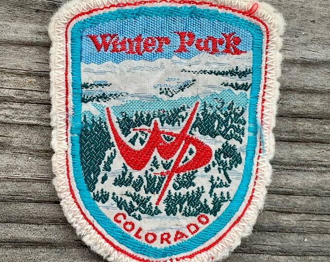 Early 60's WINTER PARK Ski Patch, COLORADO Grand County, Skiing Travel ...