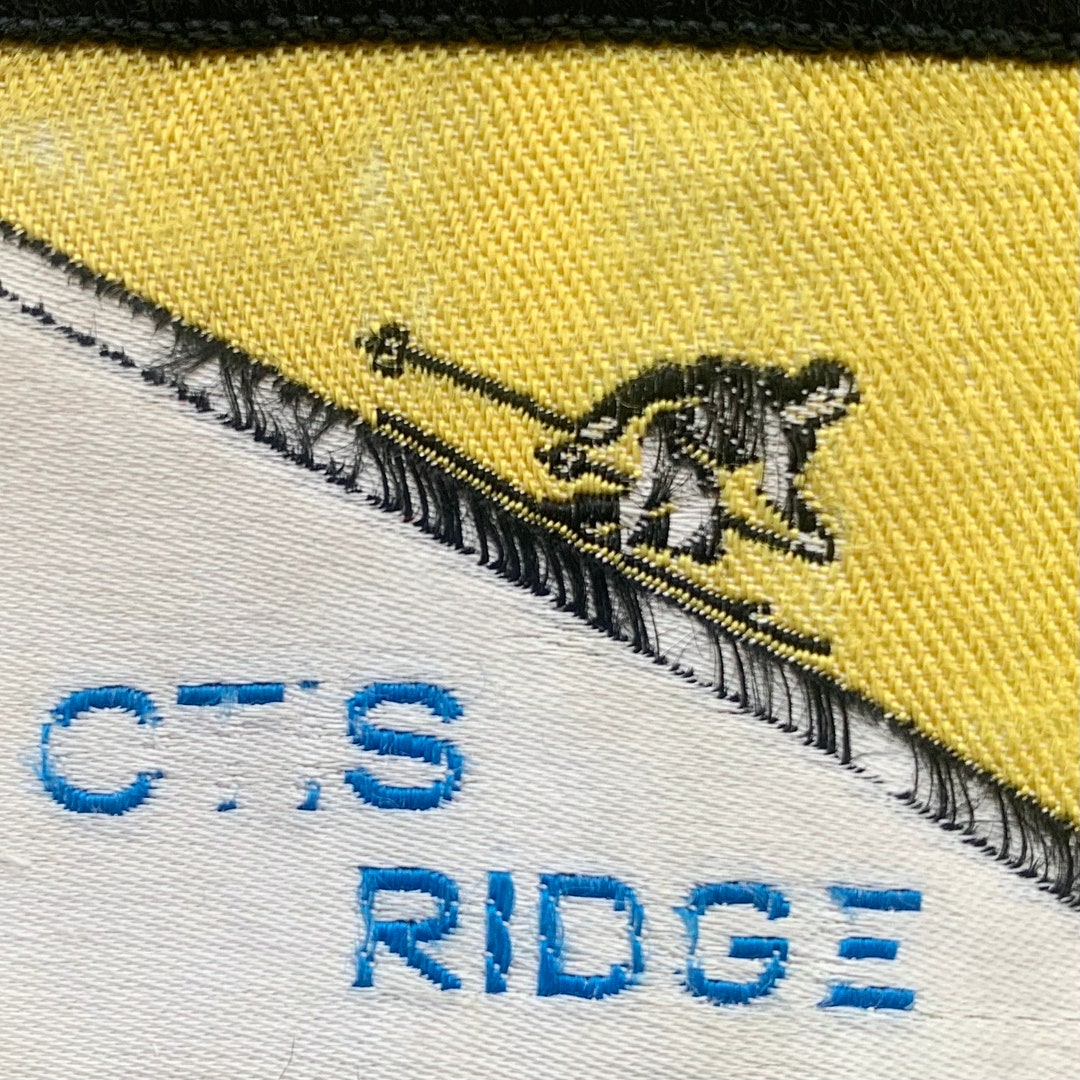 1960's OTIS RIDGE Ski Area Vintage Patch Massachusetts Skiing Travel ...