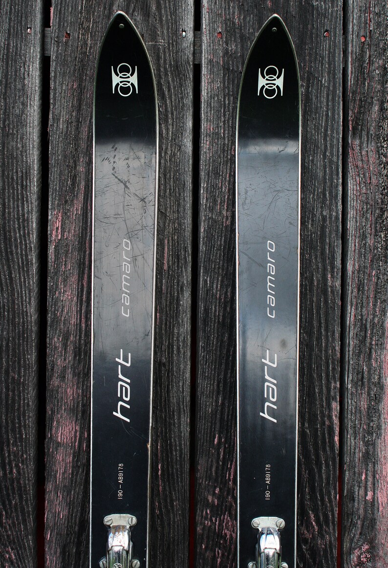 1960's HART Camaro, Vintage Snow Skis, MARKER Bindings Antique MCM ...