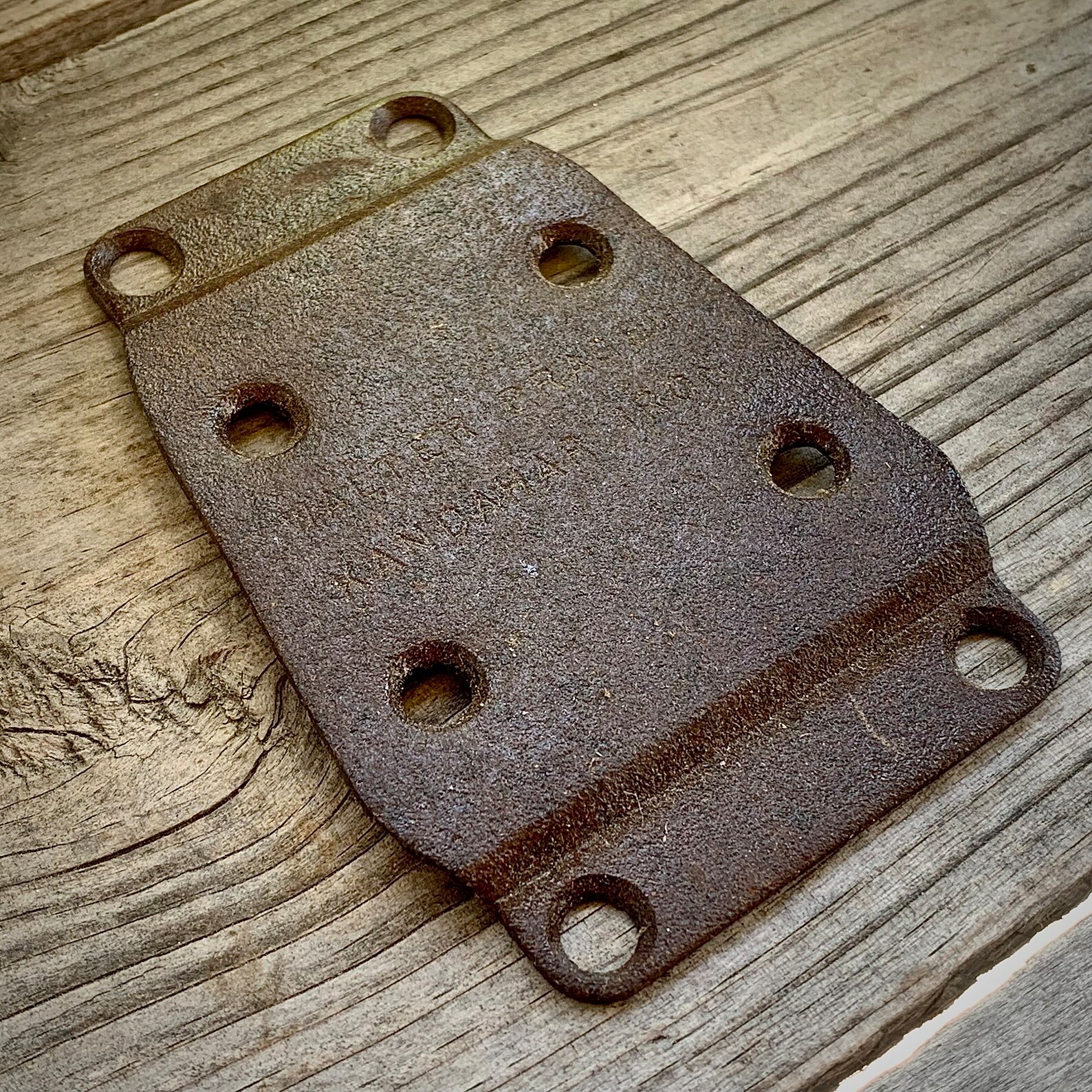 1930's WALTER PRAGER KANDAHAR Iron Ski Binding Toe Plate Vintage Wood ...