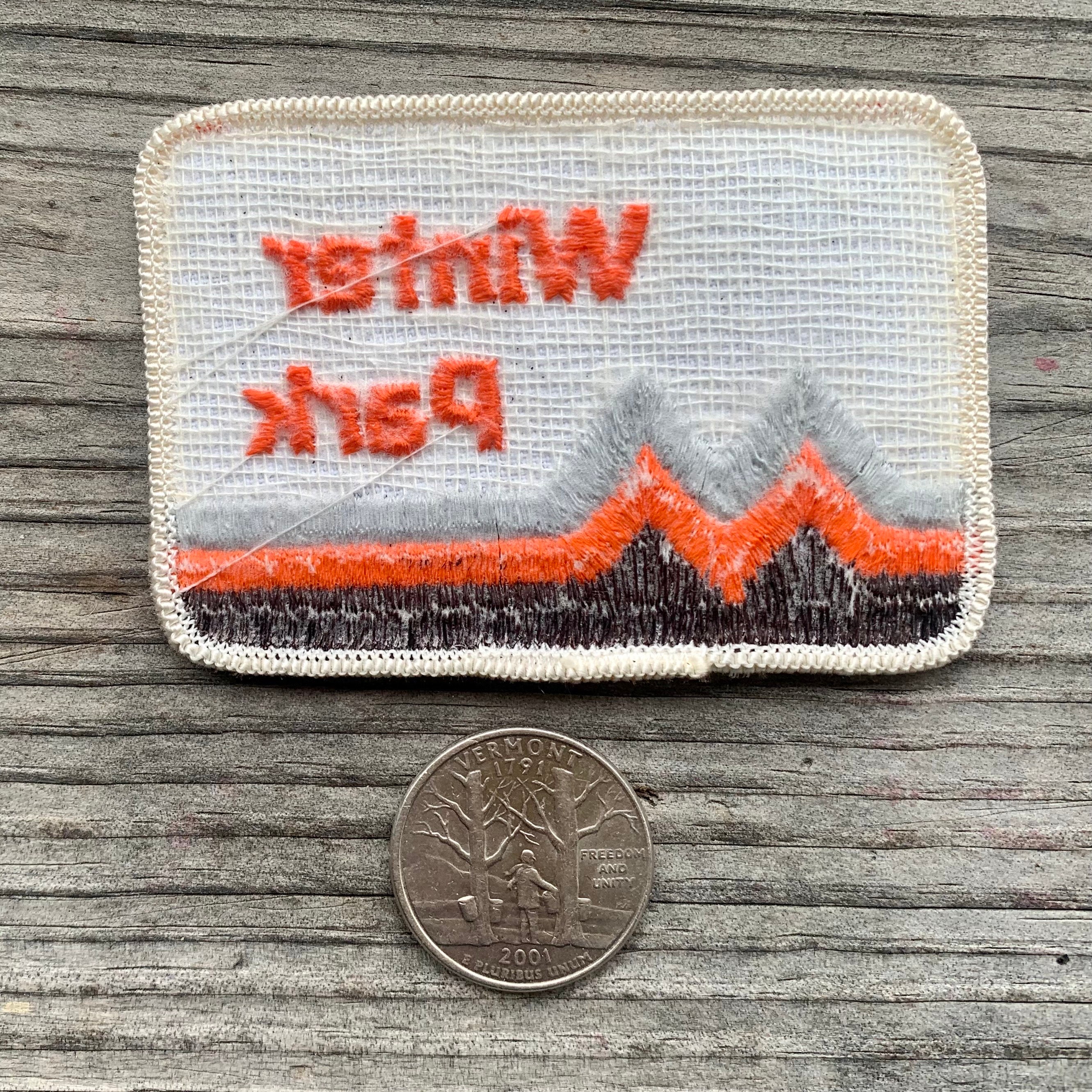 1980's WINTER PARK Vintage Ski Patch Colorado Skiing Travel Badge Retro ...