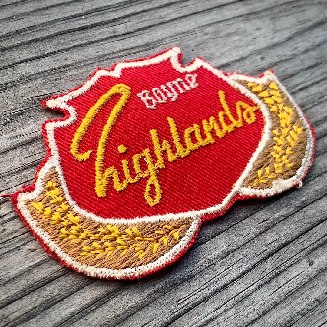 1960's BOYNE HIGHLANDS Ski Patch Michigan Skiing Travel Vintage Antique ...