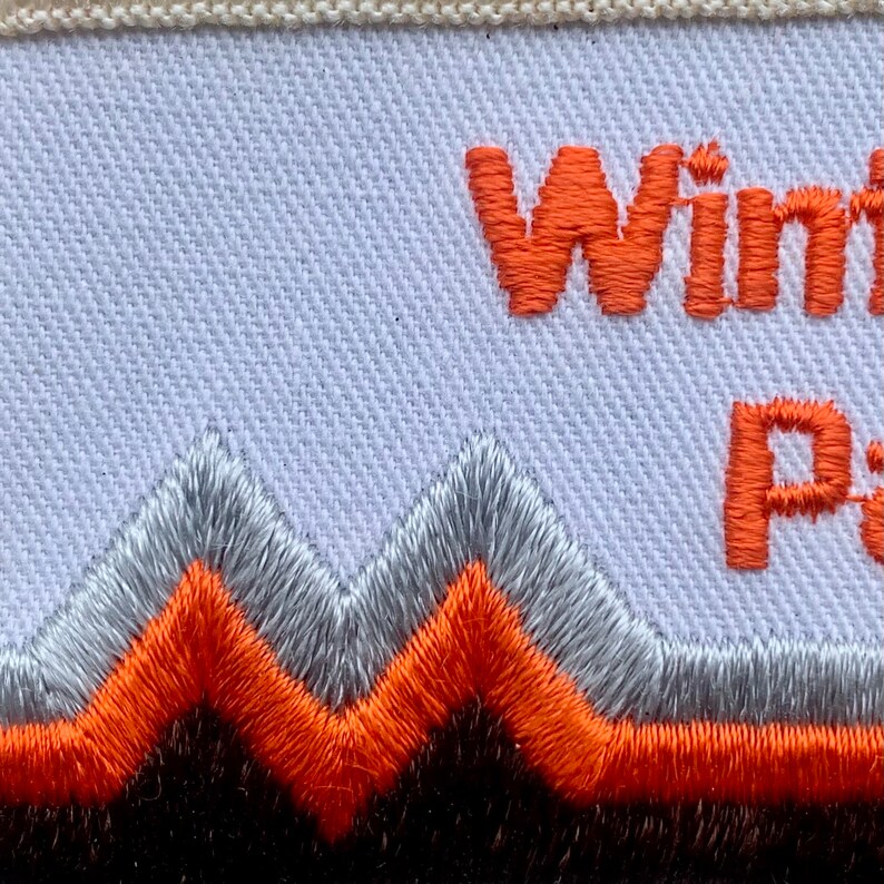 1980's WINTER PARK Vintage Ski Patch Colorado Skiing Travel Badge Retro ...