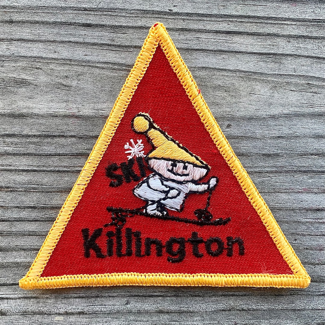 1970's Vintage KILLINGTON SKI PATCH Vermont Skiing Souvenir - Etsy
