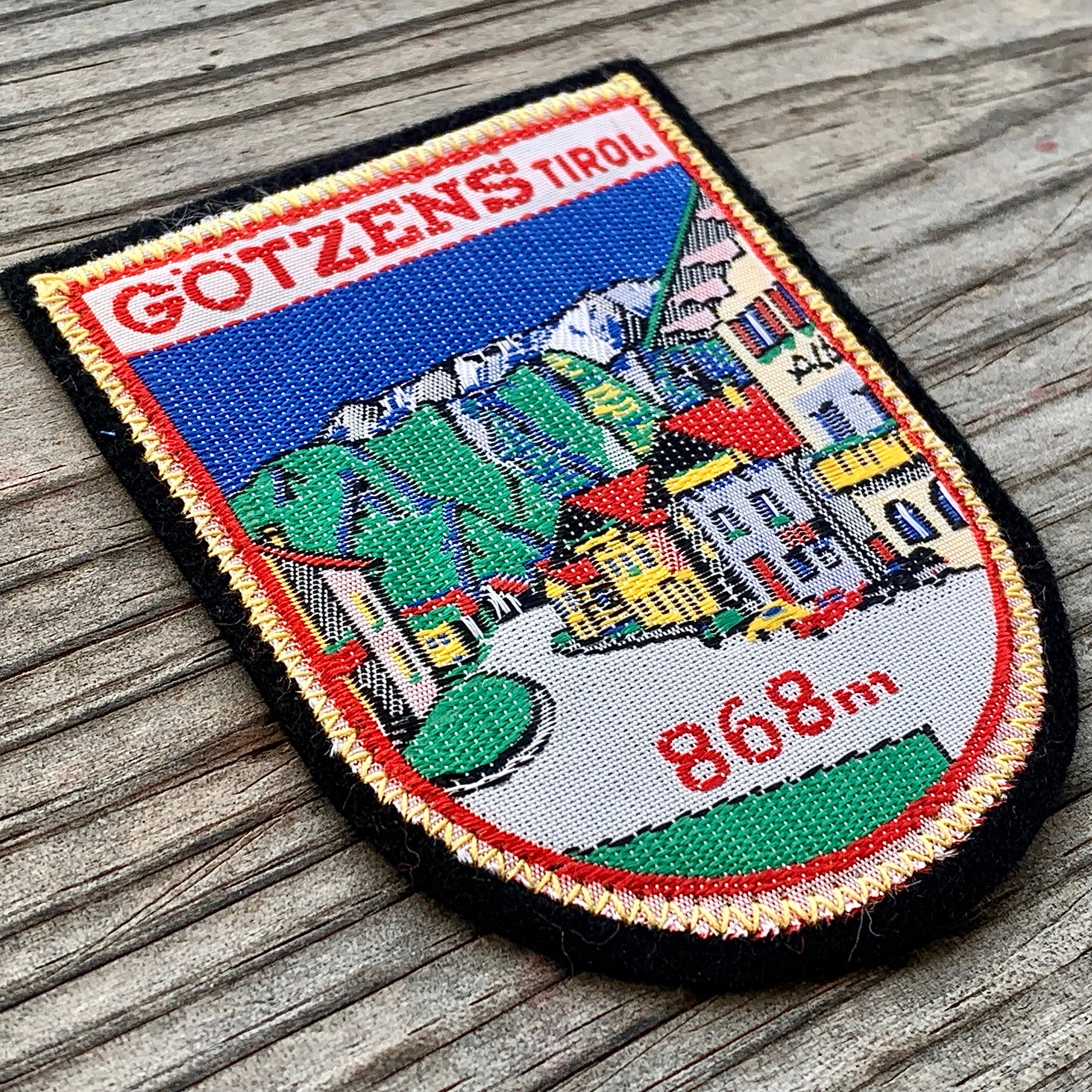1960's GOTZENS Tirol Vintage Ski Patch AUSTRIA Skiing Innsbruck Travel ...