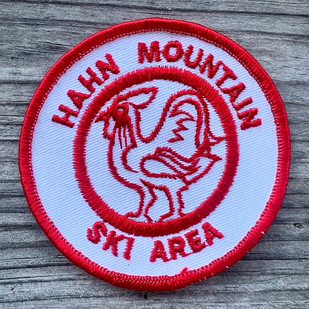 1970's HAHN MOUNTAIN Ski Patch Big Valley Lehigh PA Pennsylvania Skiing ...
