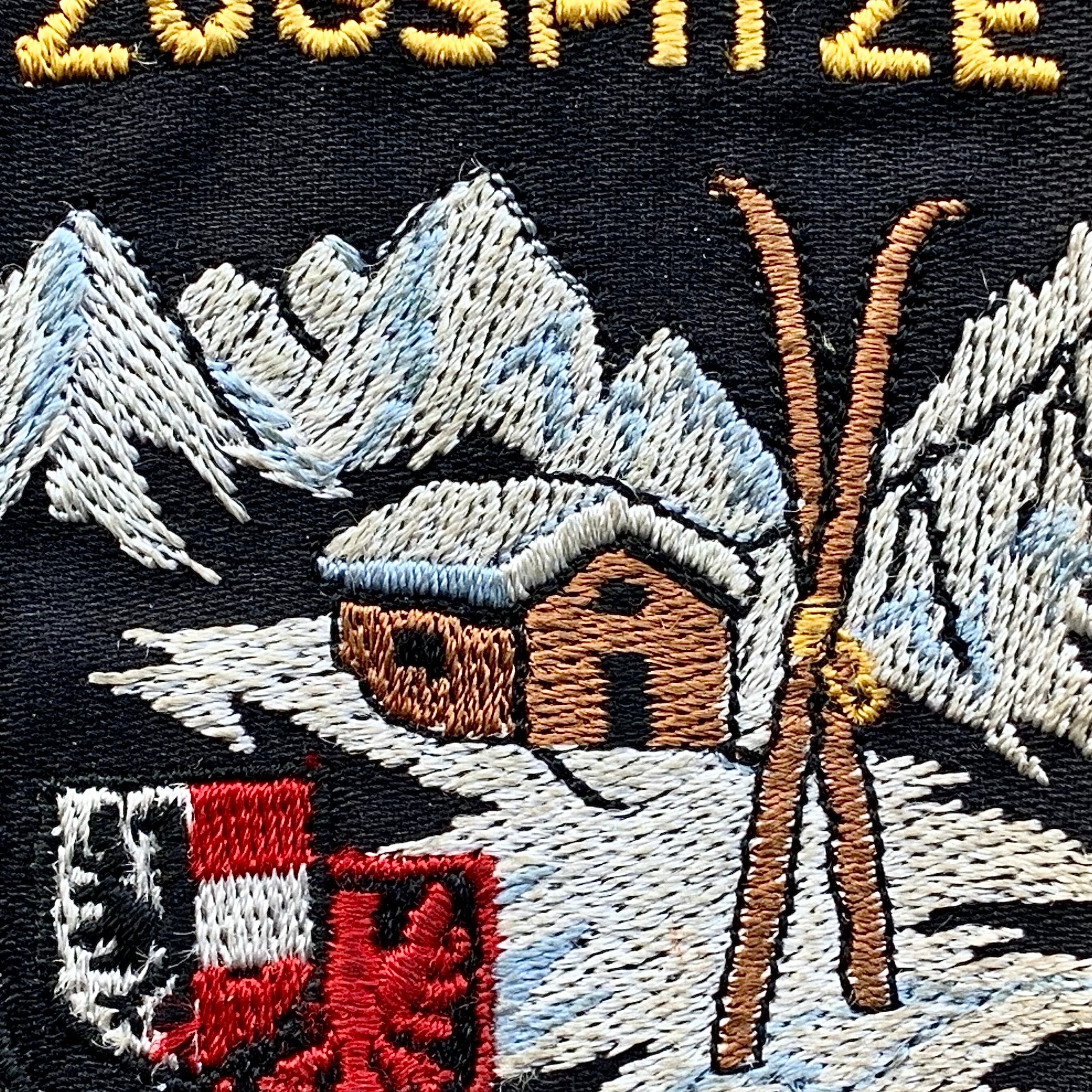 1960's ZUGSPITZE Vintage Ski Patch Germany Garmisch Austria Tyrol ...