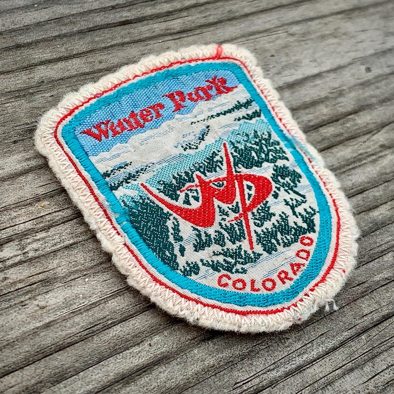 Early 60's WINTER PARK Ski Patch, COLORADO Grand County, Skiing Travel ...