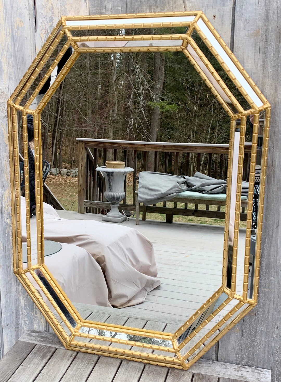 La Barge for Ethan Allen Large Italian Giltwood Octagonal Faux - Etsy