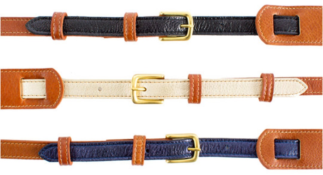 Artisan Leather Camera Strap, Rose Gold, Metallic, Perfect DSLR Camera ...