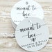 Meant to Bee Labels, Meant to Bee Favor Stickers, Wedding Labels, Honey ...