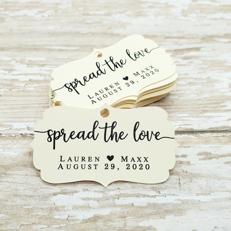 Jam Bridal Tags - Etsy