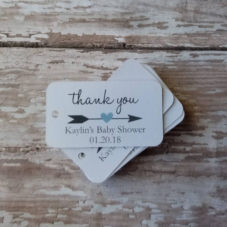 Mini Thank You Tags, Succulent Tags, Small Thank You Favor Tags, Rustic ...