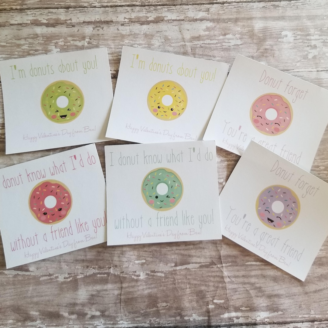 Donut Valentines Cards, Doughnut, Doughnut Holes, Donut Know What I Do ...