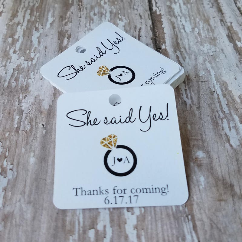 She Said Yes - Etsy