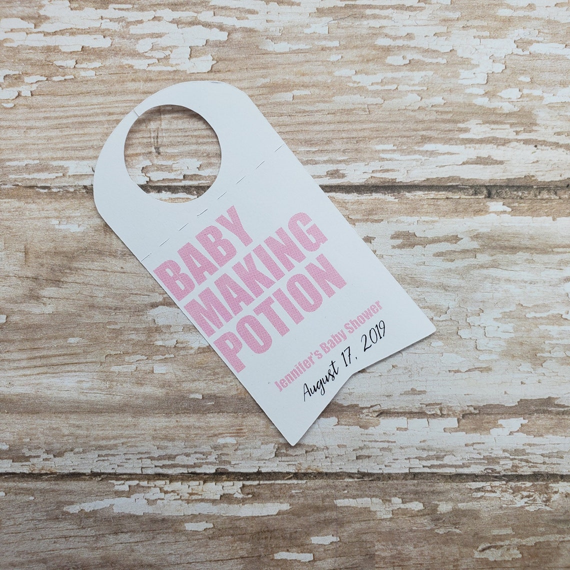 Baby Making Potion Baby Shower Give Baby a Cheer Due Date - Etsy