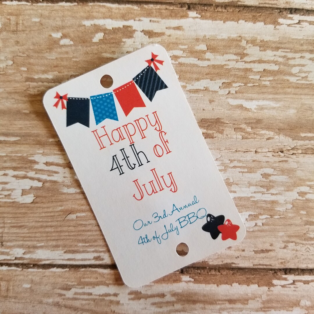 Sparkler Tag, Fourth of July, Barbecue Party, Summer Baby Shower, BBQ ...