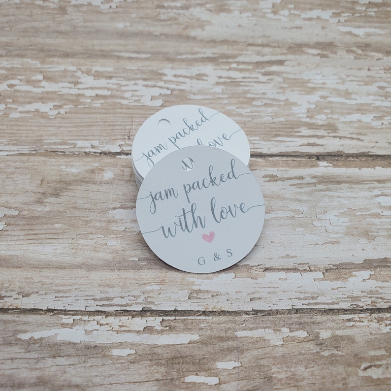 Jam Packed With Love, Jam Tag, Thank You Tag, Jam, Home Made Jam ...