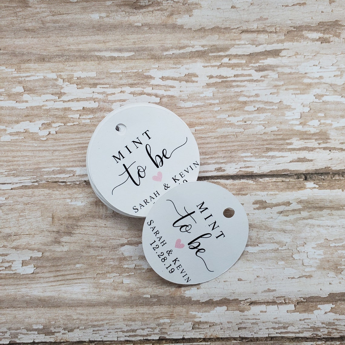 Mint to Be Mint Tags Wedding Tags Bridal Shower Tags | Etsy