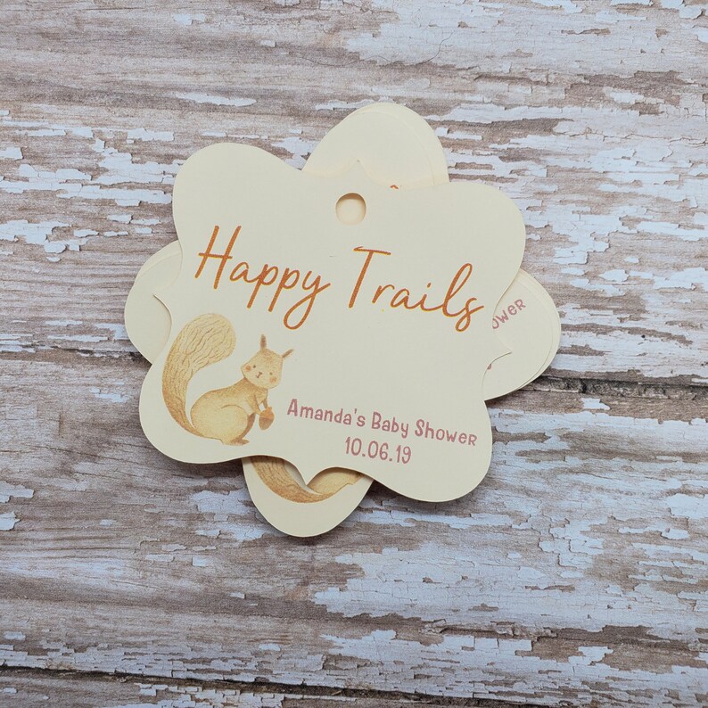 Happy Trails Trail Mix Favor Fall Baby Shower Bridal - Etsy
