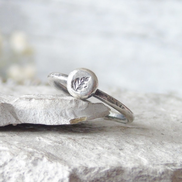 Custom Stamped Ring - Etsy