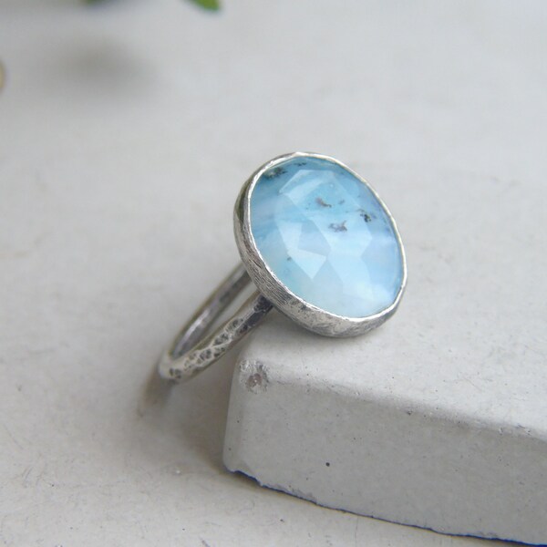 Peruvian Opal Ring - Etsy