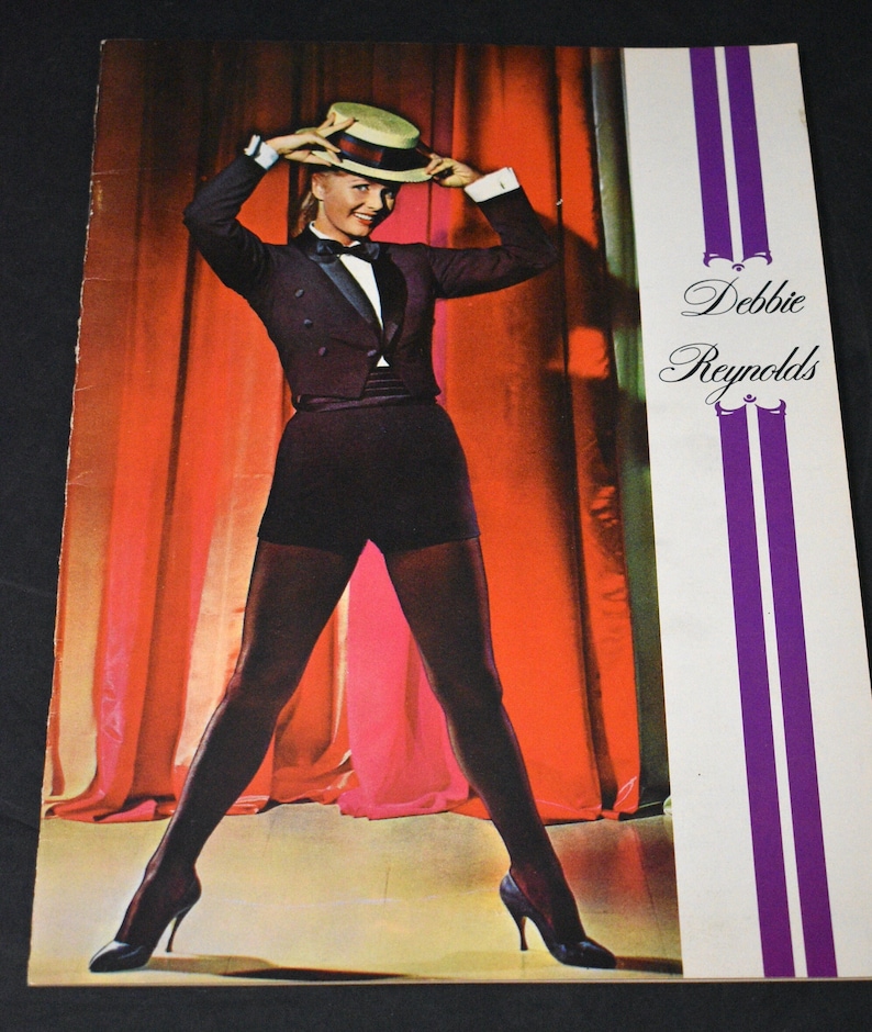 1970 Signed Concert Program - DEBBIE REYNOLDS - Etsy