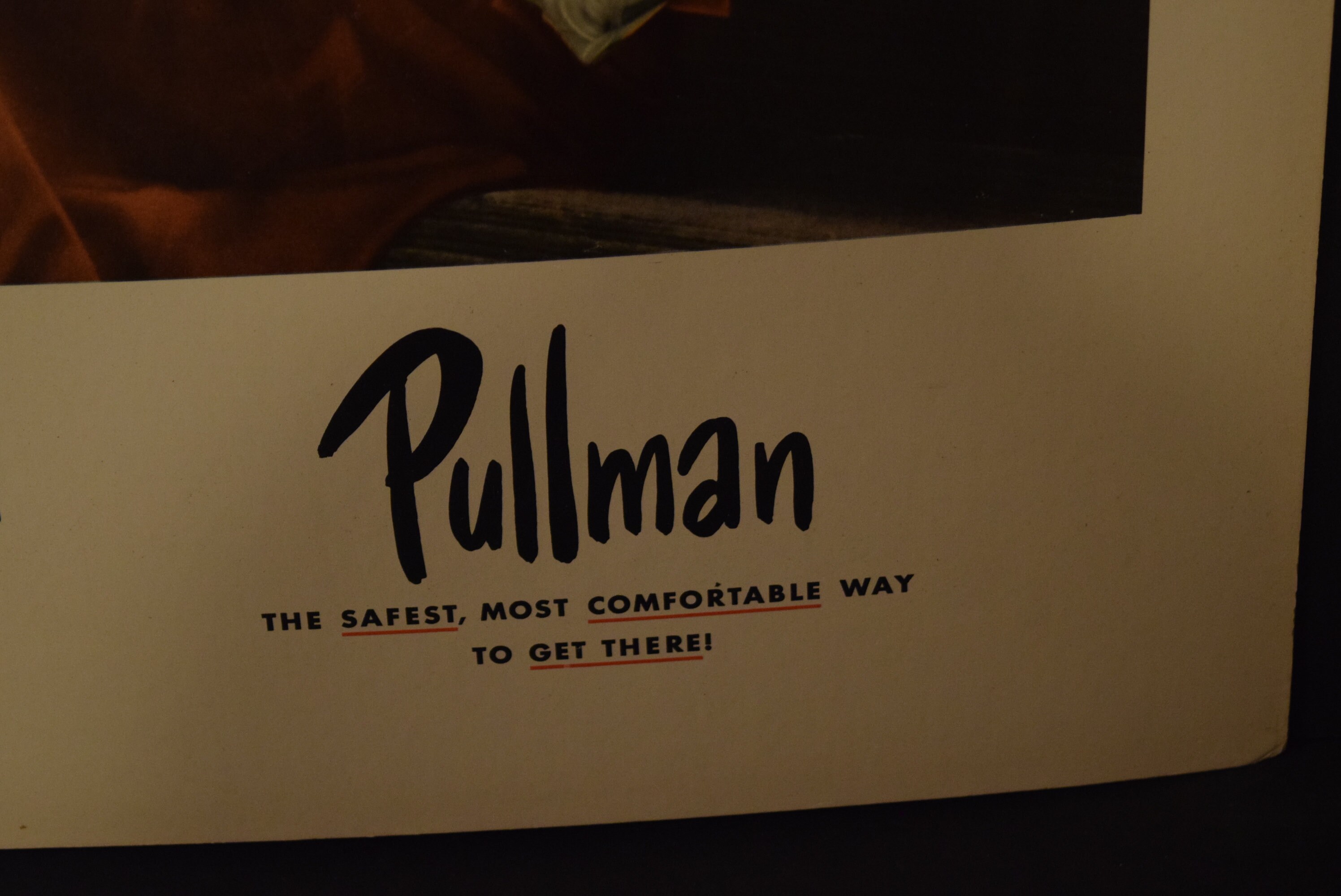 Rare Large 1949 Pullman Railcar Co. Advertisement Poster Board L - Etsy