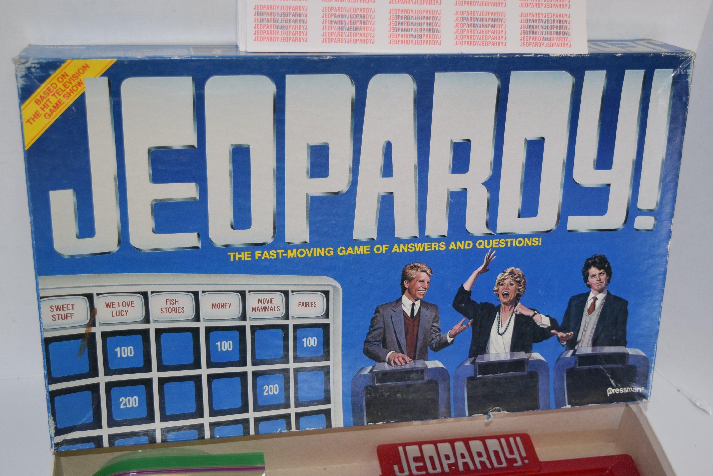 Jeopardy Board Game Pressman