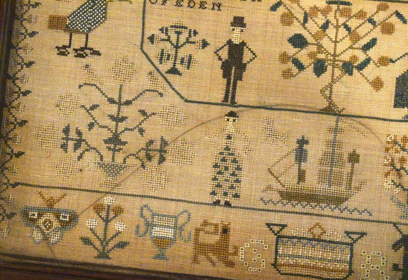 Rare Large Antique June 1826 Needlepoint Sampler Mary Parker - Etsy