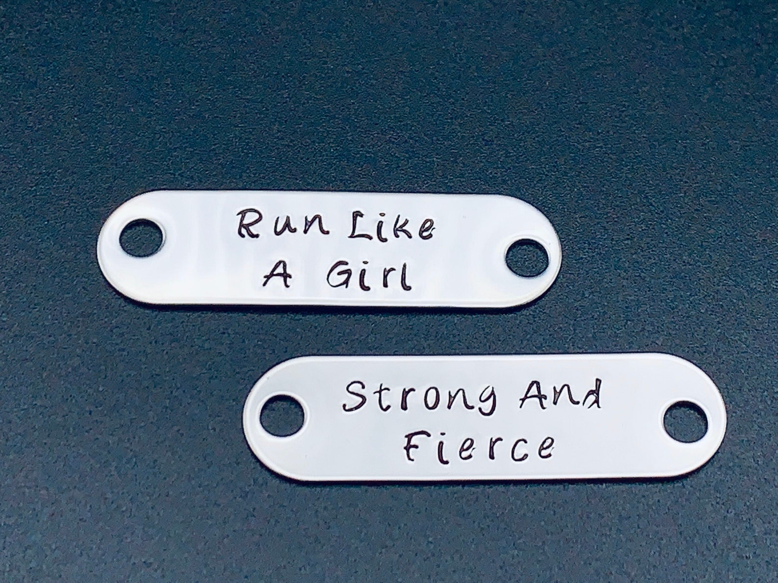 Running Shoe Personalized Charm Personalized Shoe Tag - Etsy