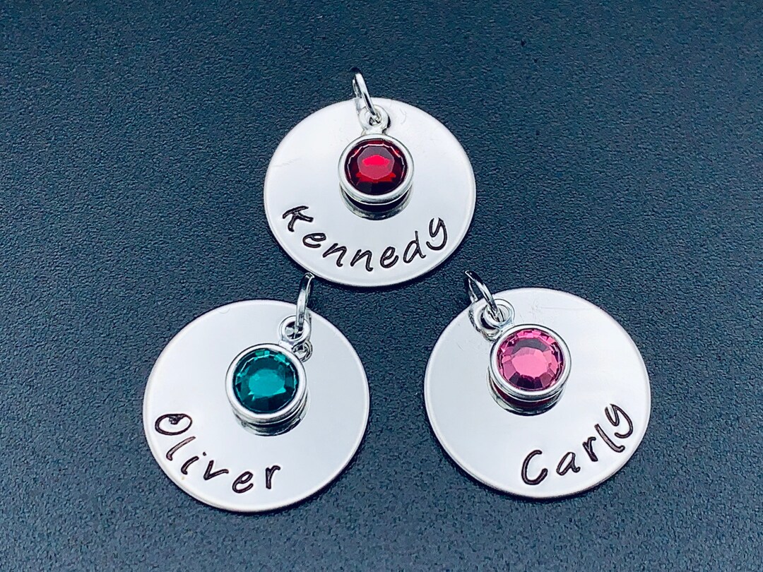 Personalized Stainless - Personalized Charm - Custom Charm ...