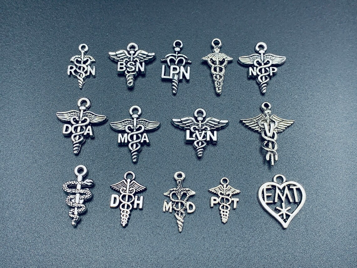 Personalized Pin for RN LPN or Caduceus /bsn /nurses / Nursing Student ...