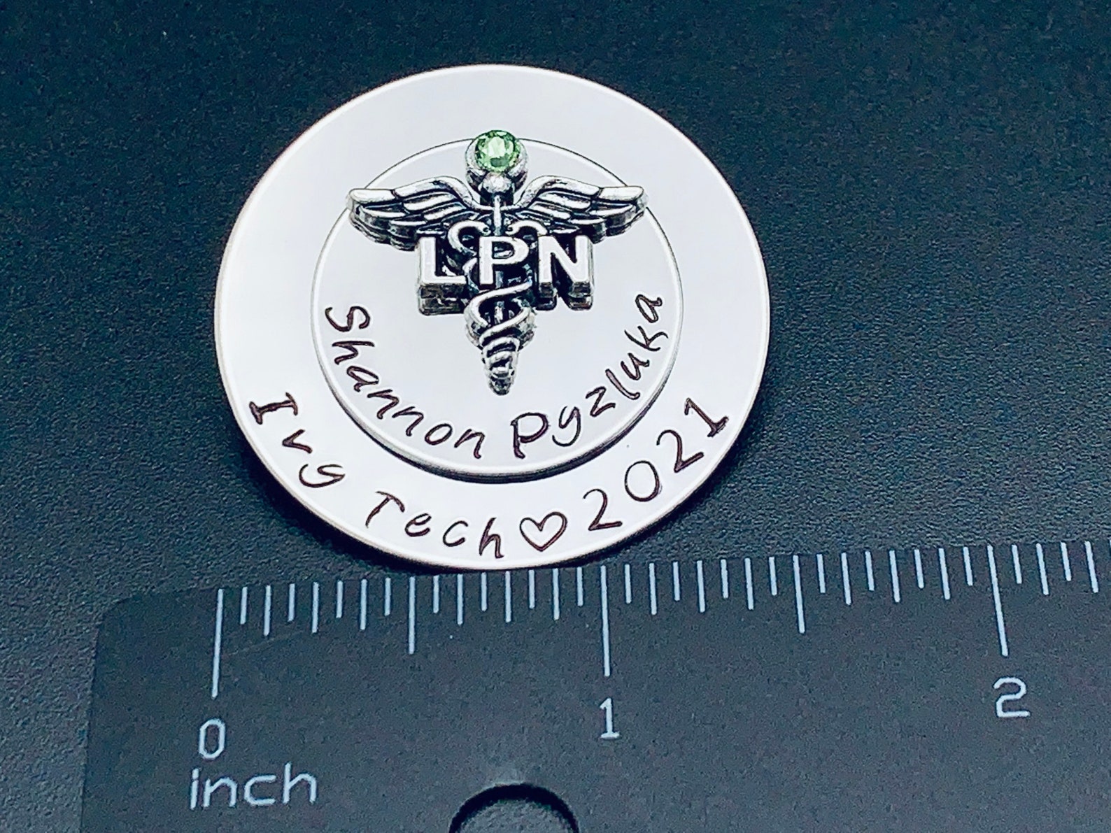 Personalized Pin for LPN / Nurses / Nursing Student / Nursing Pinning ...
