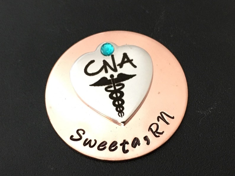 Personalized Pin for CNA Cadeceus / Nurses / Nursing Student | Etsy