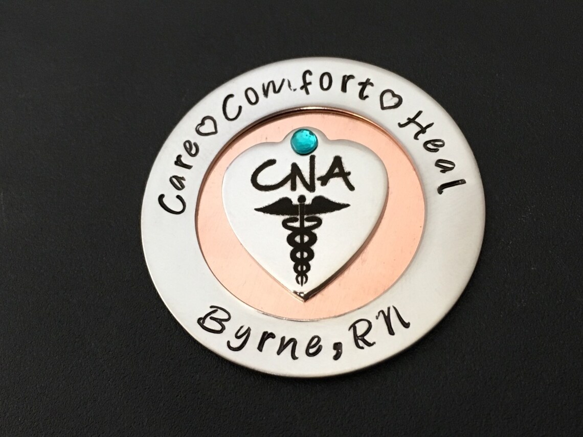 Personalized Pin for CNA/ Nurses / Nursing Student / Nursing | Etsy