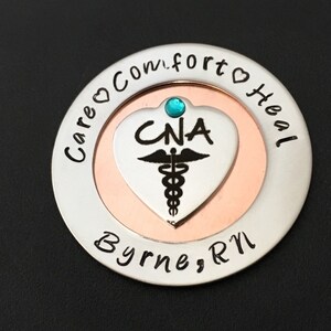 Personalized Pin for CNA/ Nurses / Nursing Student / Nursing Pinning ...