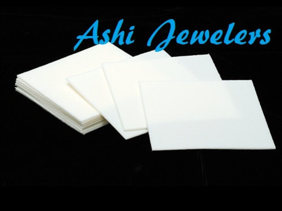 Choose From 5 to 100 Pack Pro Polish Pads- 2" X 2" - Removes Tarnish ...