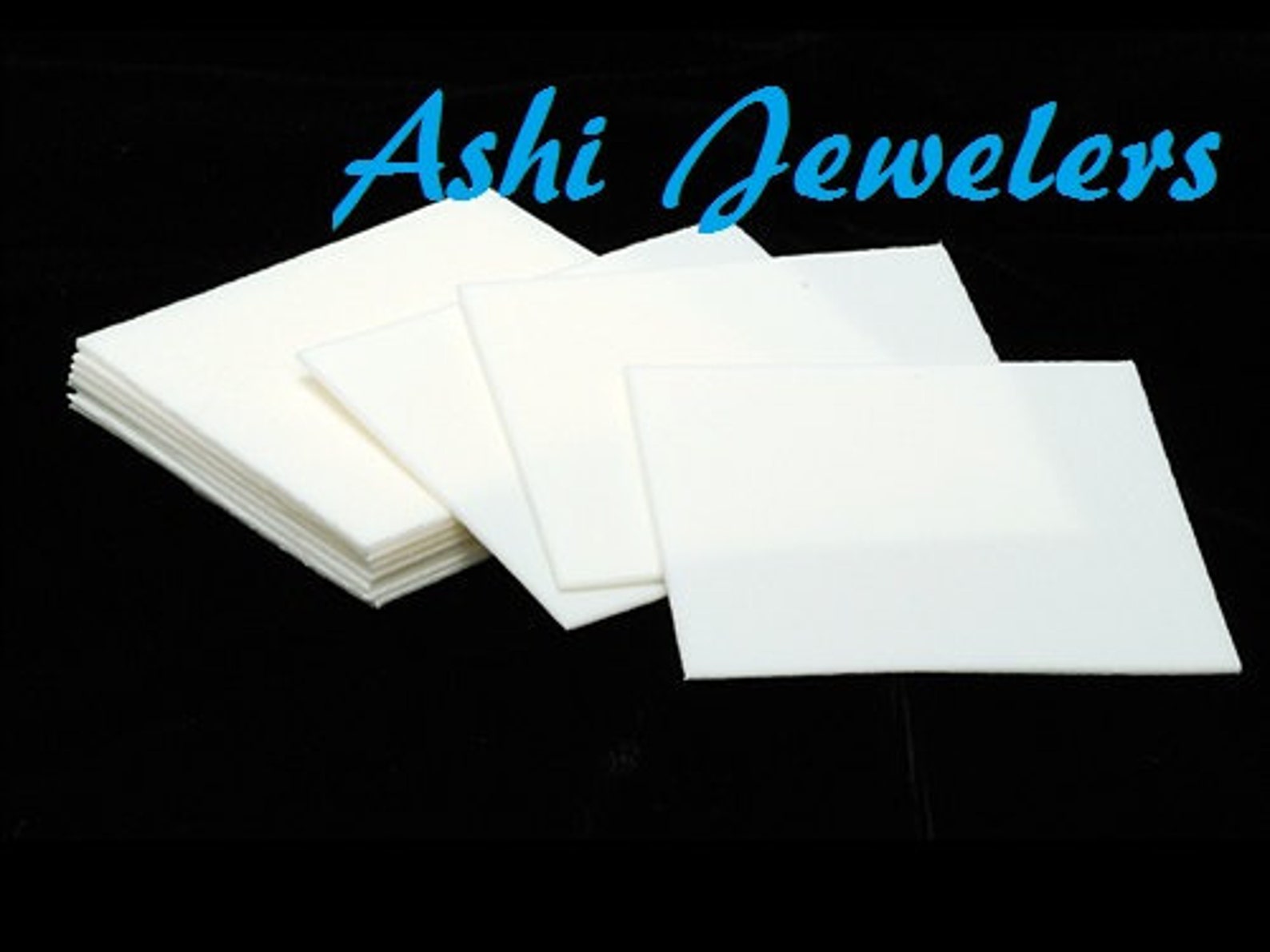 Choose From 5 to 100 Pack Pro Polish Pads- 2" X 2" - Removes Tarnish ...